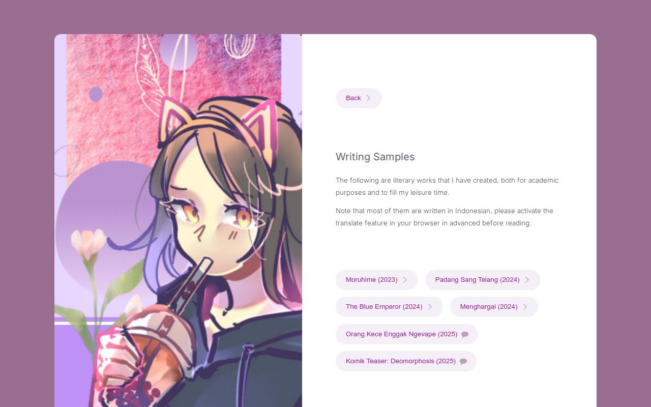 Toppuko's Writing Portfolio